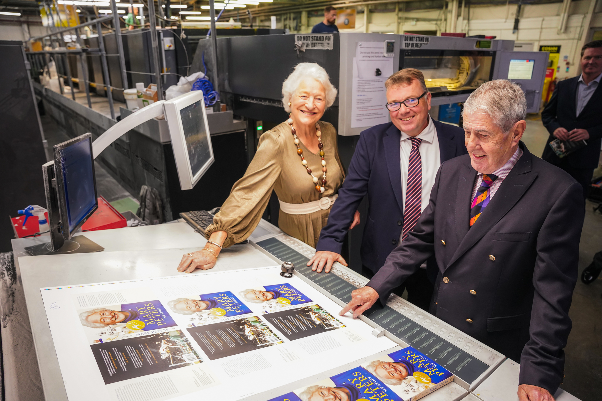 Mary Peters Unveils New Autobiography - W&G Baird Commercial Printers ...